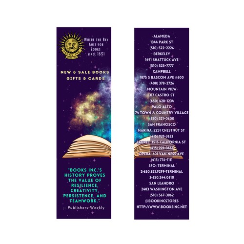 Designs | New Bookmarks Needed for Indie Bookstore! | Other design contest