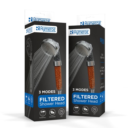 Shower Head Box Design | Product packaging contest