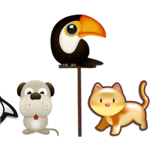 Logo with cartoon animals | Logo design contest