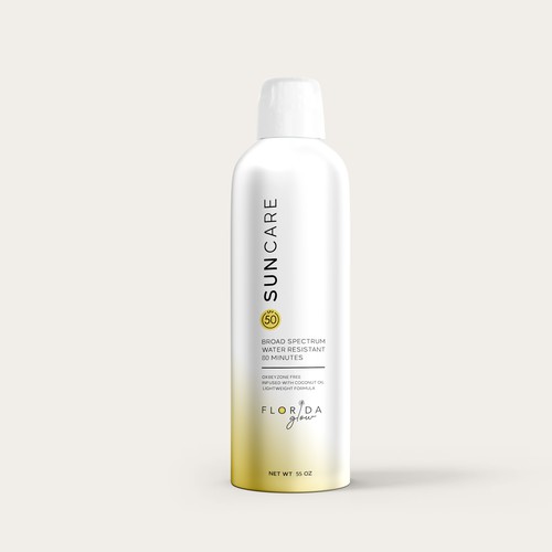 Designs | Florida Glow Sunscreen | Product packaging contest