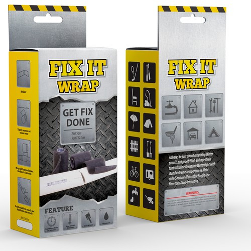 Help design the packaging for Fix-It Wrap | Other packaging or label ...