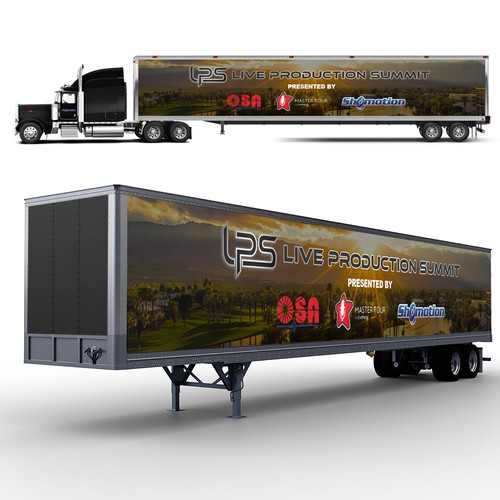 Designs | Live Prouduction Summit - TRAILER GRAPHICS | Car, truck or ...