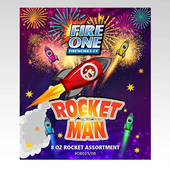 Create an exciting playful package for Rocket Fireworks! | Product ...
