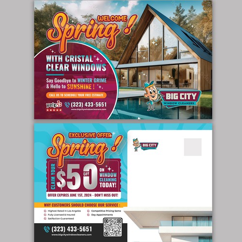 Designs | Double Sided 6x9 EDDM Postcard | Postcard, flyer or print contest