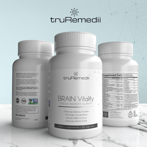 Designs | Design minimalist supplement label for a premium brand ...