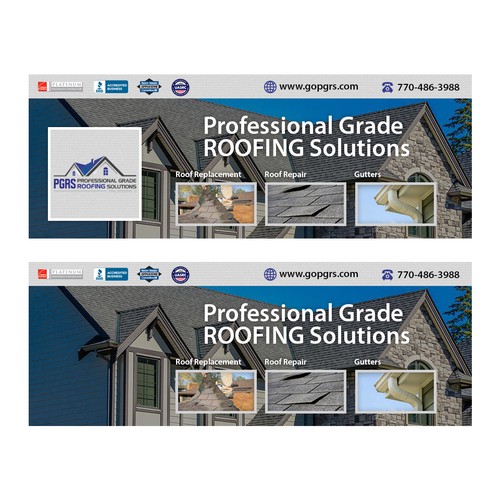 Clean Professional Facebook Page for Roofing Company | Facebook cover ...