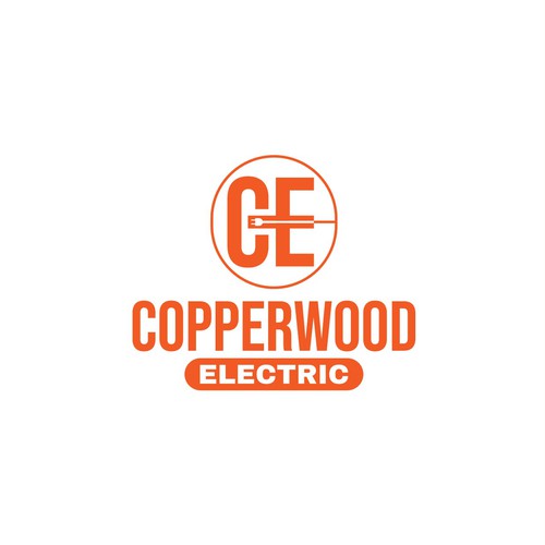 Designs | Copperwood Electrical Contractor | Logo & brand identity pack ...