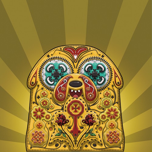 **ADVENTURE TIME SUGAR SKULL CALAVERA POSTERS!** | Illustration or ...