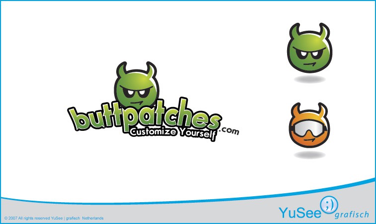 Logo Design for buttpatches.com | Logo design contest
