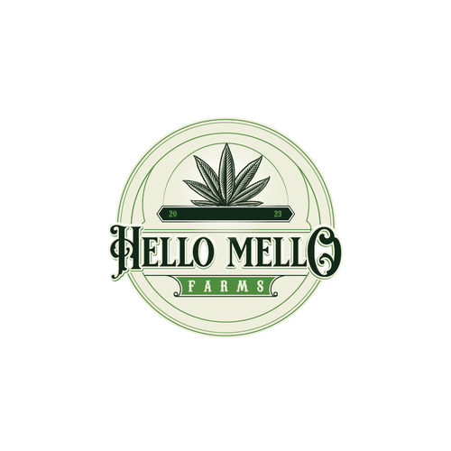 Designs | Hello Mello Farms - Hemp / Cannabis Seed to Sale (retail and swag appeal) | Logo ...