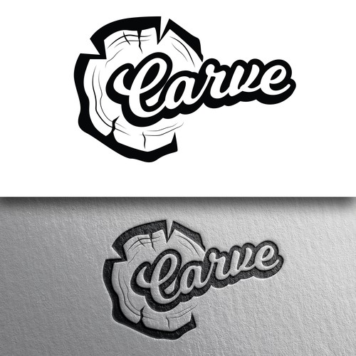 Carve, a cool logo for a new brand | Logo design contest