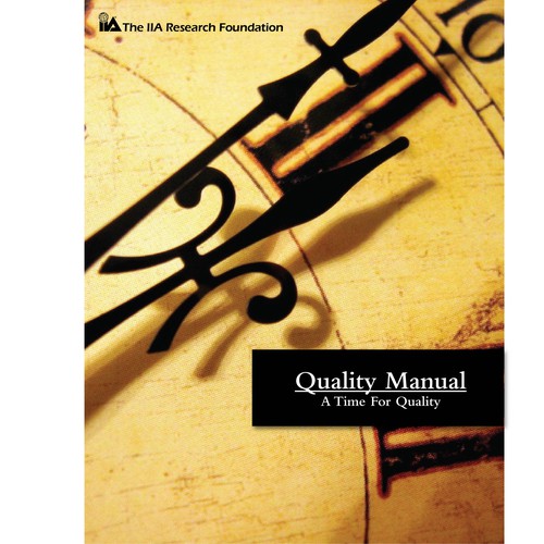 Quality Manual | Print or packaging design contest