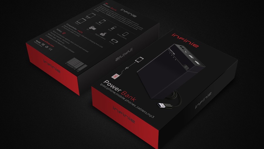Create an outstanding and cool package design for power banks&chargers ...