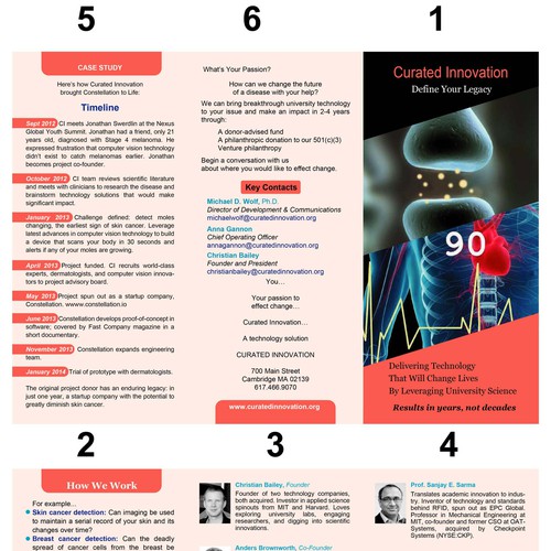 Designs | Create a brochure for an innovation lab that delivers ...