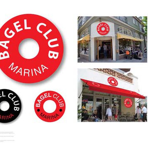 Bagel shop logo to be used as a sign | Logo design contest