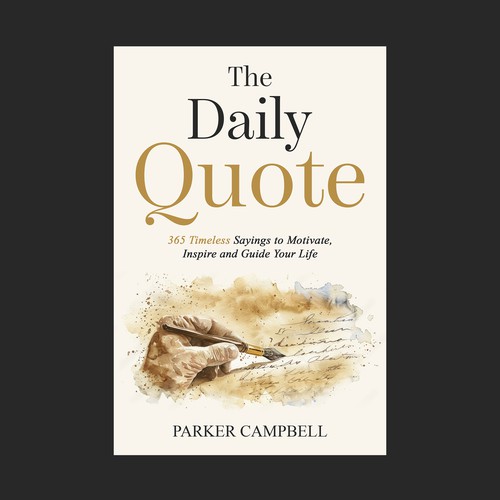 Designs | eBook Cover Design for a Book of Daily Quotes | Book cover ...