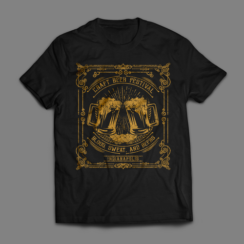 Creative Beer Festival T-shirt design | T-shirt contest