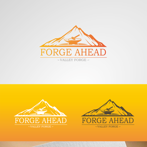 Help us forge ahead in helping our Church and community | Logo design ...