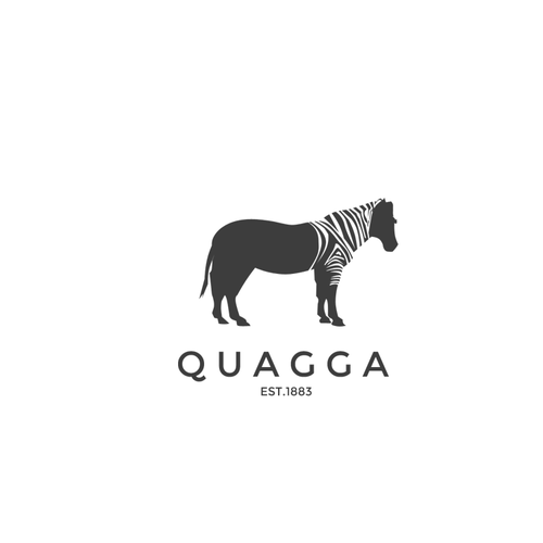Create a vintage/modern/simple logo for Quagga, nature-inspired Fashion ...