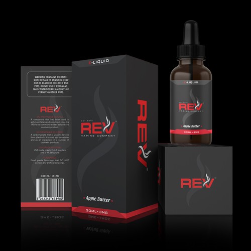 Vaping Company needs design for e-liquid packaging | Product packaging ...