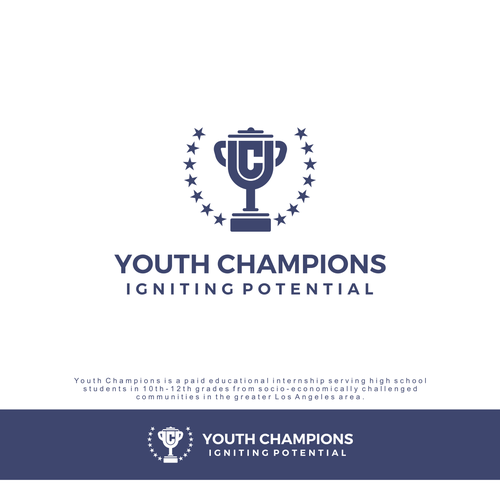 Designs | strong new logo for educational internship for underserved ...