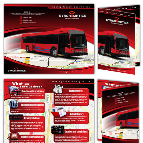 Professional brochure for bus company | Banner ad contest