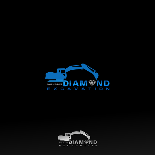 Designs | Design a unique and attractive logo for Diamond Excavation ...