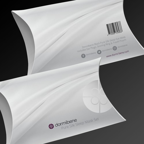Modern/Luxury Packaging for Silk Sleep Mask | Product packaging contest