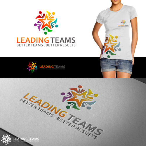 Work together to create (awesome) Leading Teams | Logo & brand identity ...