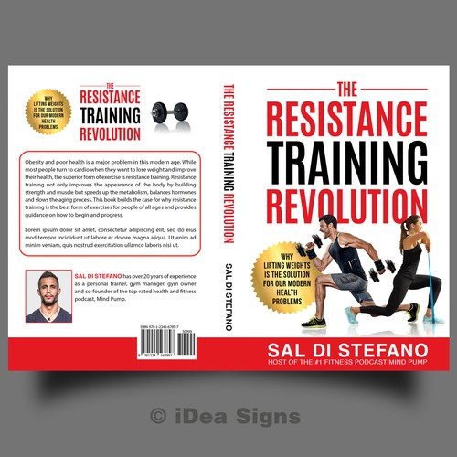 Designs | "Jump off the shelf" fitness book design needed | Book cover ...