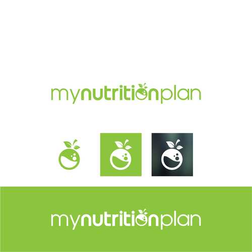 Create a logo with a happy, healthy, organic vibe for My Nutrition Plan ...