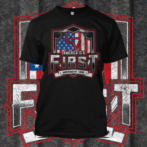 Retro First Amendment T-Shirt design needed for a good cause! | T-shirt ...
