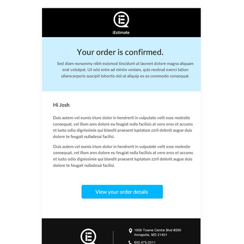 Get paid fast to create an email template - logo and colors provided ...
