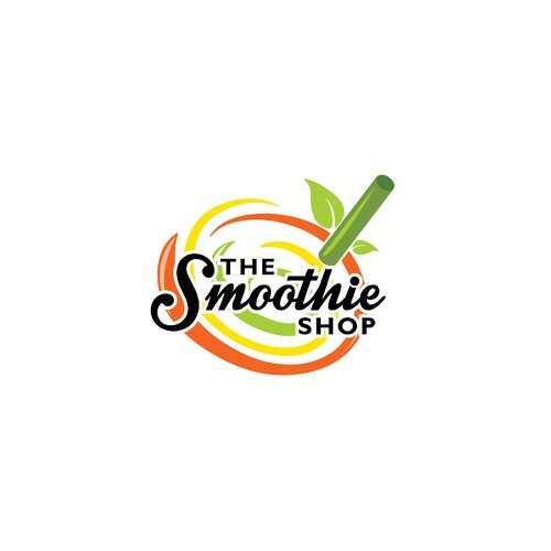 Create a fun logo and website template for our new Smoothie Shop ...