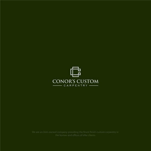 Create Logo for Conor's Custom Carpentry (Extremely High-End Fine ...
