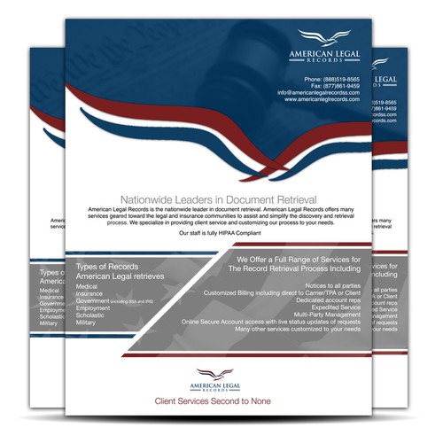 GUARANTEED!!!! Design Eye Catching One Page Flyer for our New Document ...