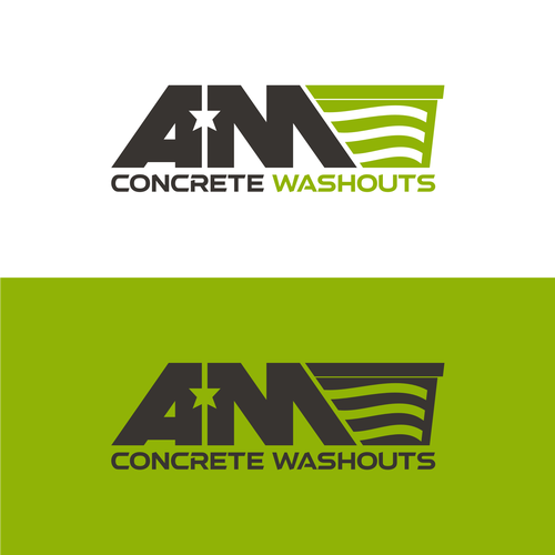 Designs | Design a eye catching logo for a new concrete washout tote ...