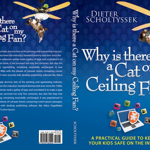 Designs | Book Cover for "Why is there a Cat on my Ceiling Fan?" | Book ...