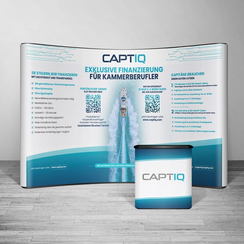 Designs | Exhibition Display + Counter Design for Fintech | Other ...