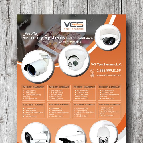 Security Cameras Flyer