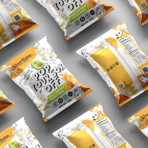 Designs | Packaging for new 'All Natural' Popcorn Brand | Product ...