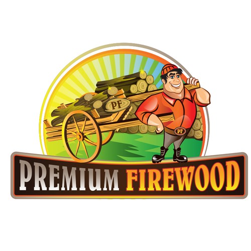 Create a eye catching logo for our firewood business | Logo design contest