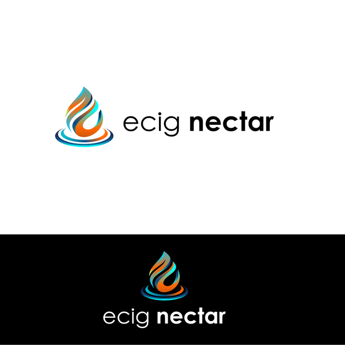 Create a stunning logo for e-juice liquid that is used in vaporizers ...