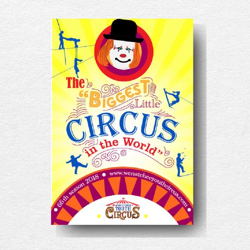 Circus Program Cover | Postcard, flyer or print contest