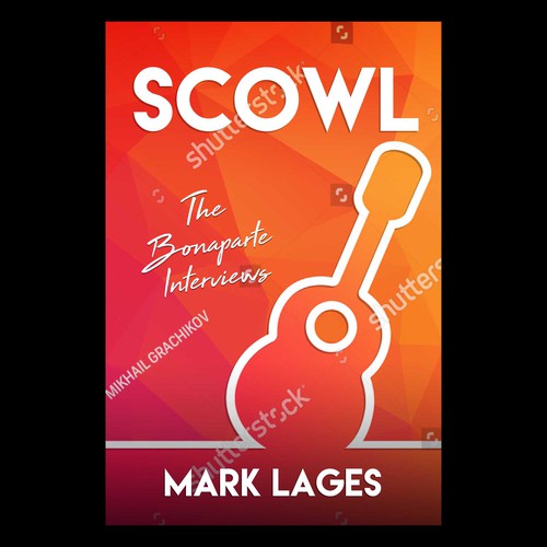 Book cover for a biography of a fictional rock 'n' roll star | Book ...