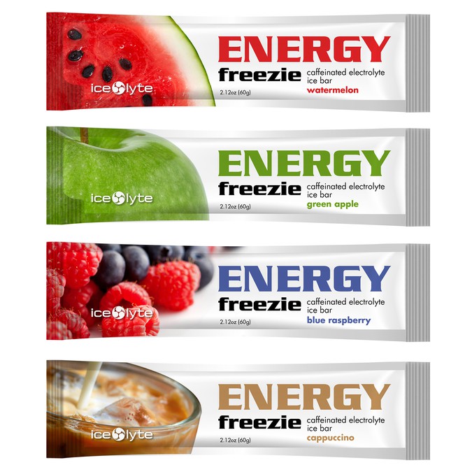 Design the first frozen energy ice bar to be sold across North America ...
