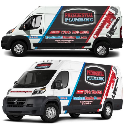 Designs | We Need an Interchangeable Trade Van Wrap With a Consistent ...