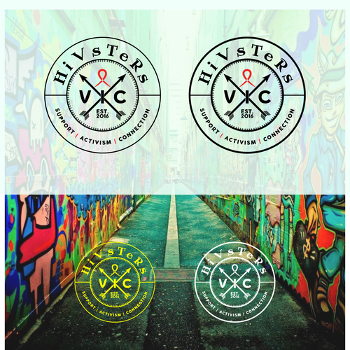 Create a strong logo for a social/support/activist group based in ...