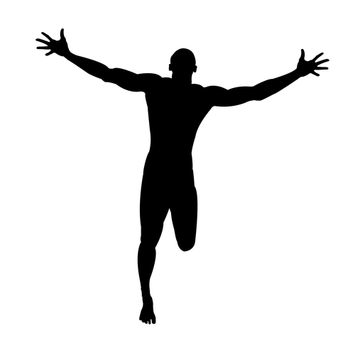 Express the emotion of the 'winning man' | Logo design contest