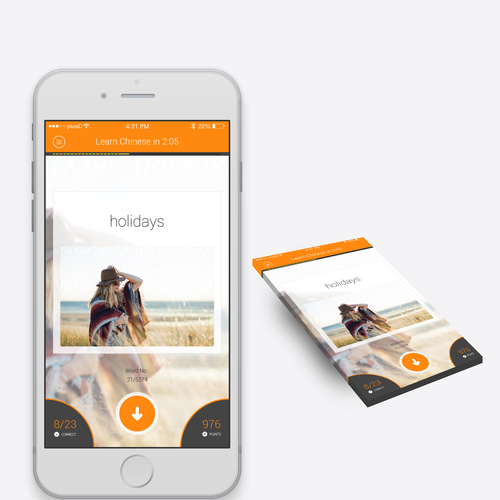 App Design for Language Learning App | App design contest